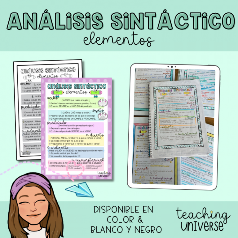 Elementos análisis sintáctico - Teaching Universe